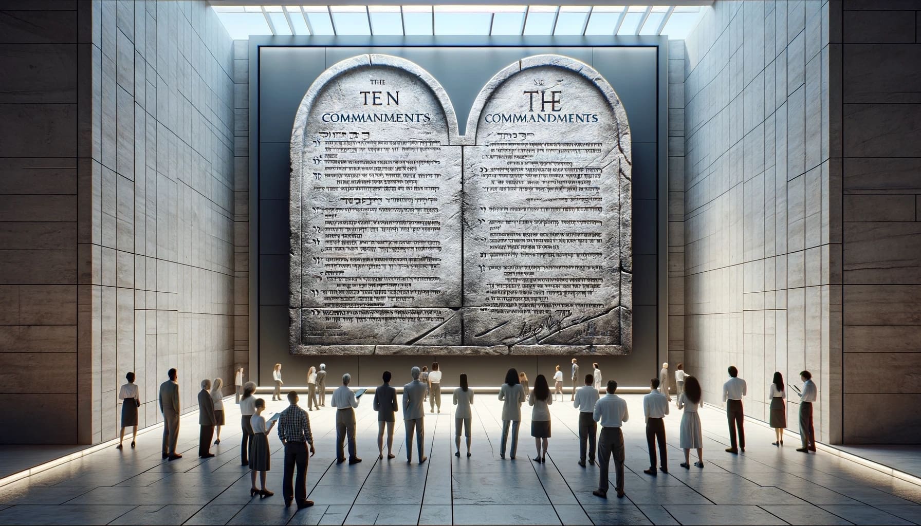 Were the ten commandments relevant to Jesus?